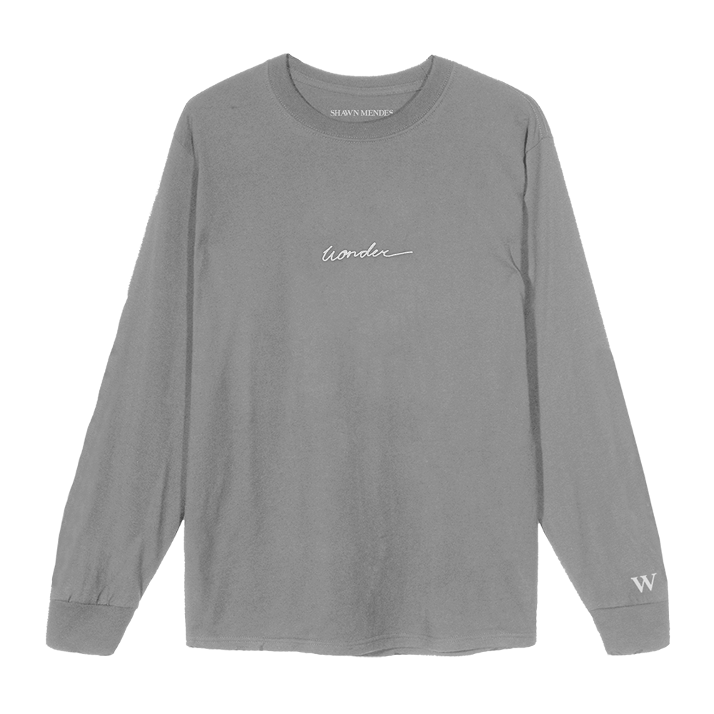WONDER SCRIPT L/S T-SHIRT II - Island Records Official Store